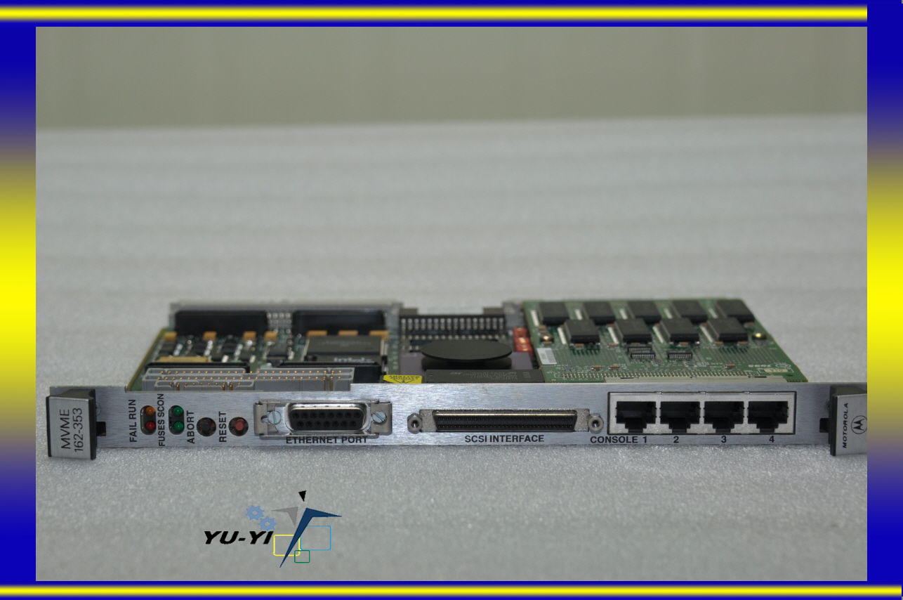 Motorola MVME 162-353 VME CPU Board - PLC DCS SERVO Control MOTOR POWER SUPPLY IPC ROBOT